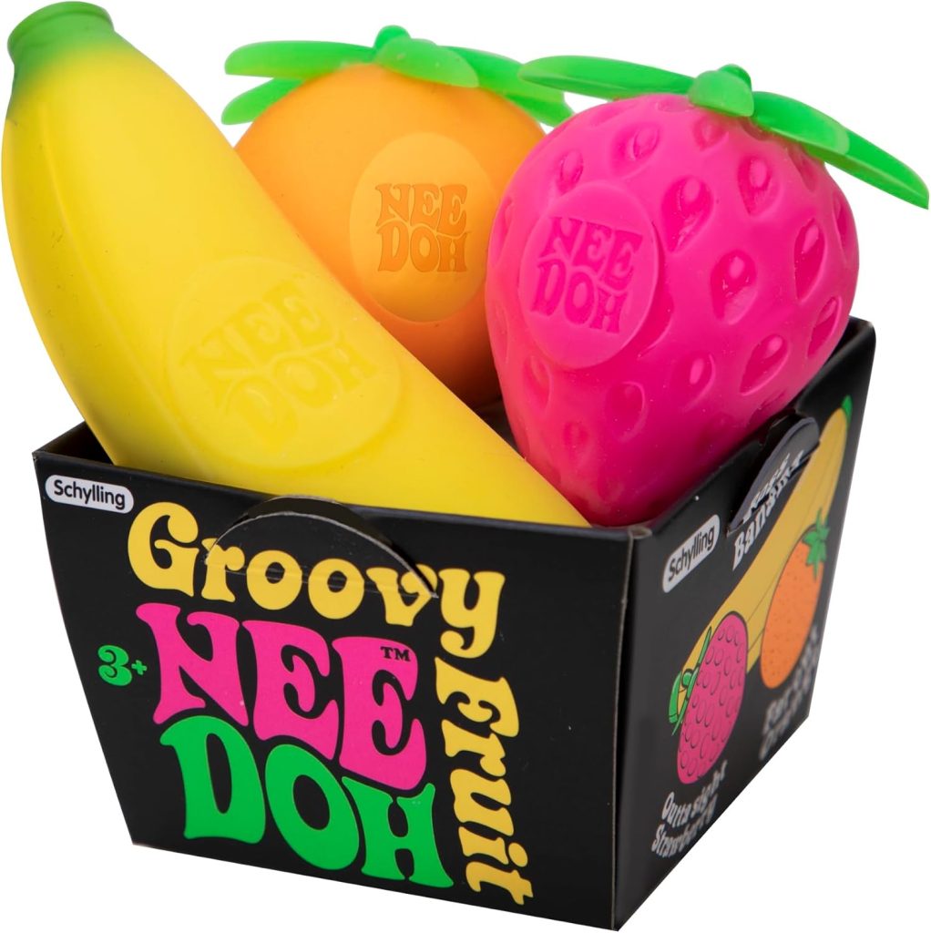 NeeDoh Groovy Fruit Sensory Fidget Toy Review Guide